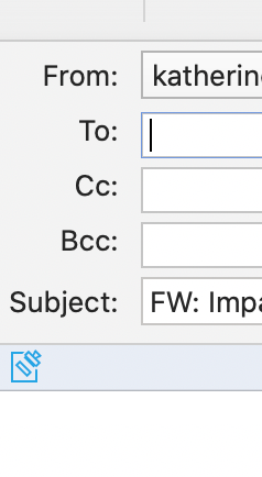 Strange Symbol on Forwarded Message in Outlook 365 - Microsoft Q&A