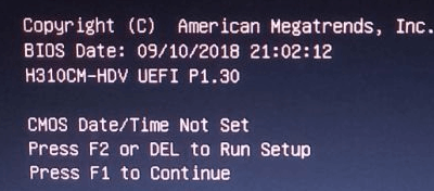 Troubleshoot: CMOS Date/Time not set - Microsoft Q&A