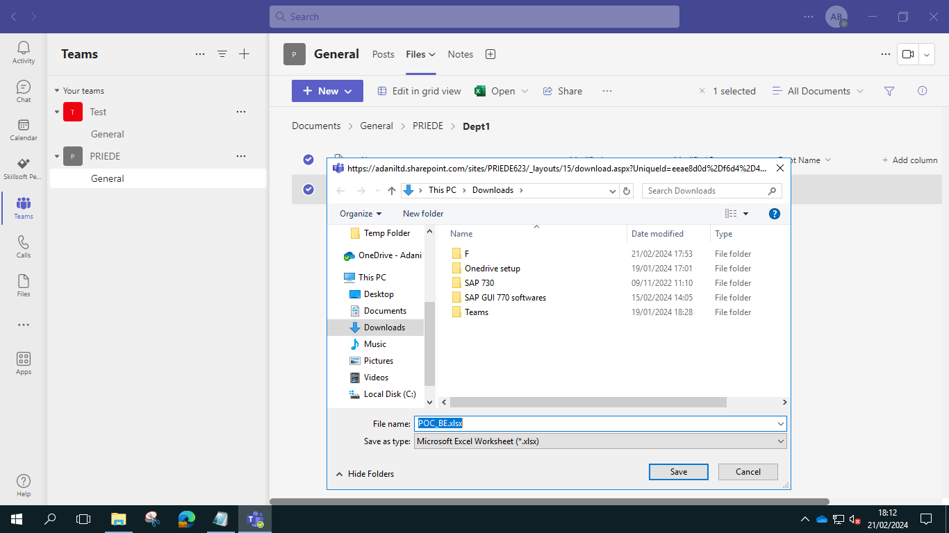 Microsoft Teams File Download setting not working - Microsoft Q&A