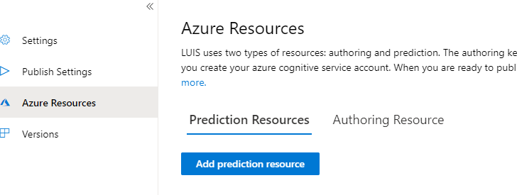 Upgrade Plan for Luis Authoring Resource - Microsoft Q&A