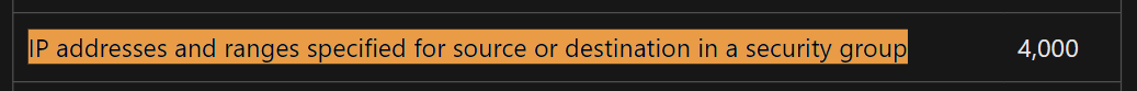 Adding multiple IP addresses to an NSG rule - Microsoft Q&A