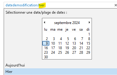 Rechercher un fichier créé à une date précise. Windows 11 - Microsoft Q&A