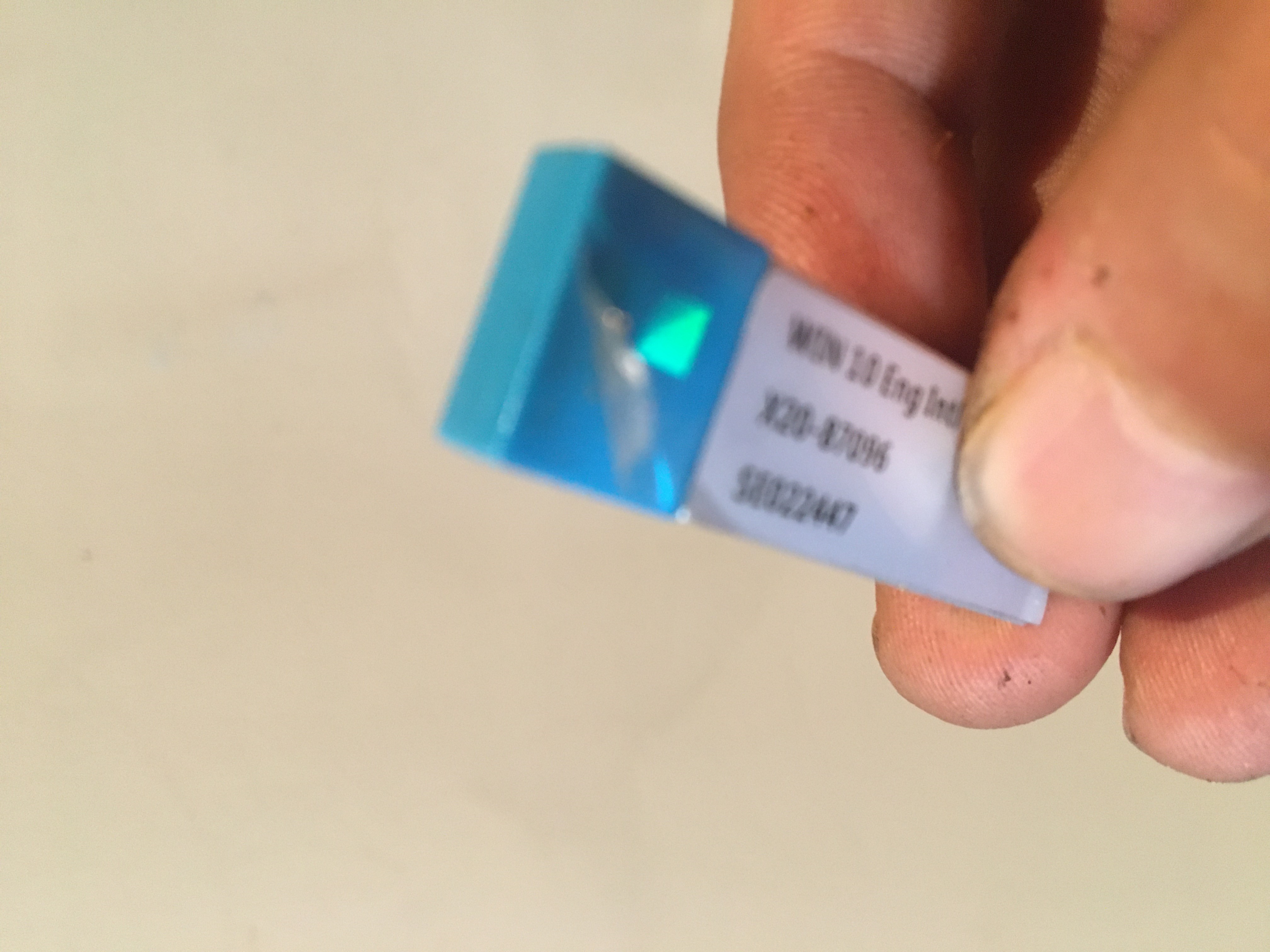 Counterfeit Windows 10 USB - Microsoft Q&A