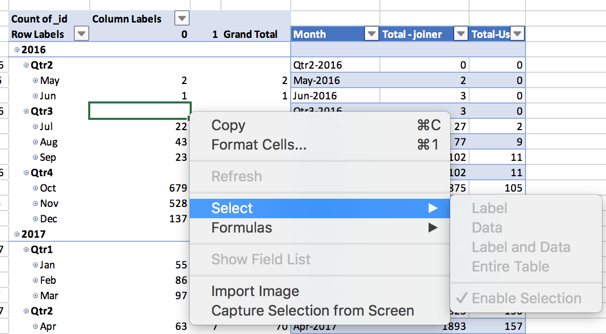 How to fix Pivot table created on Windows PC not working on Mac ...