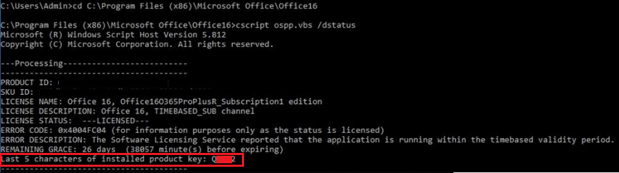 Microsoft Office 365 Pro Plus subcription showing as expired ...