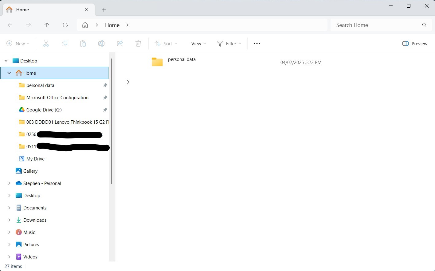 Windows 11 24H2 file explorer missing quick access files in the file list pane - Microsoft Q&A