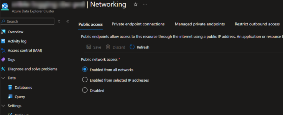 How To Deploy An Azure Data Explorer Cluster Resource With The Alz Policies Activated
