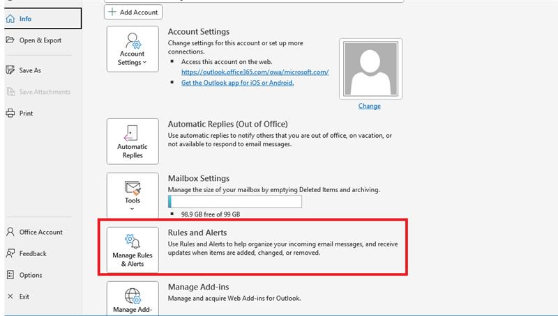 Email rules are not running for sub folders - Microsoft Q&A