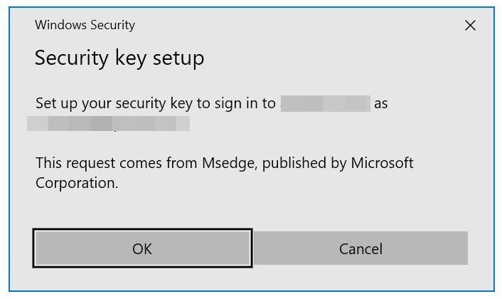How can I stop Windows prompting me to set up a security key ...