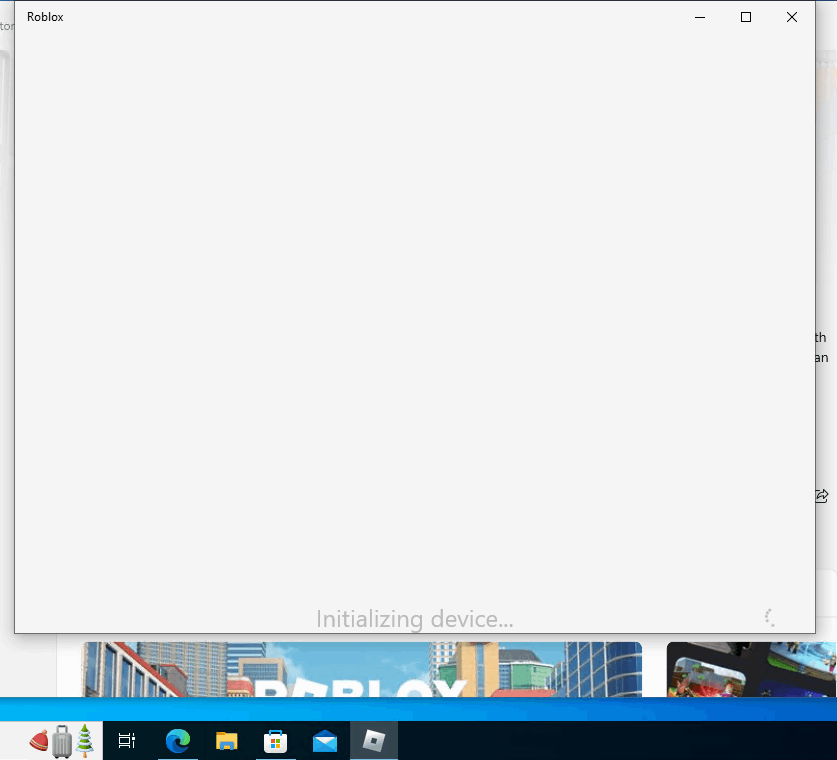 Roblox stuck in initializing device on windows 11. - Microsoft Q&A