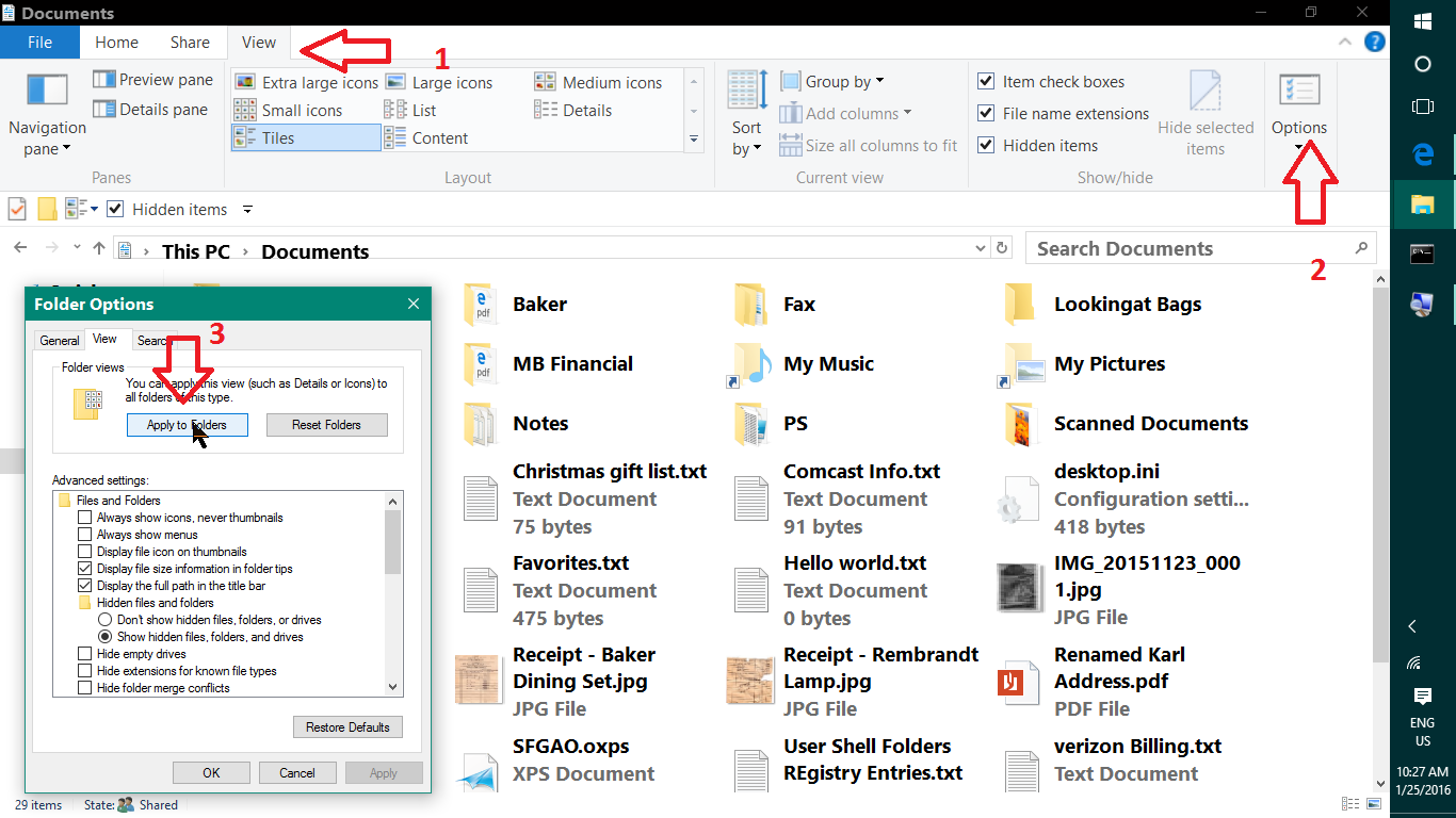How do I cascade a customized Explorer view to subfolders? - Microsoft Q&A
