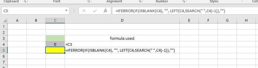 ISBLANK and LEFT formulas - Microsoft Q&A