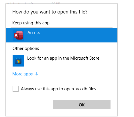 Issue when opening access - Microsoft Q&A