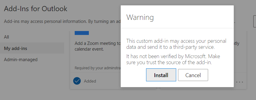 The Requirements element is missing from the specified node ...