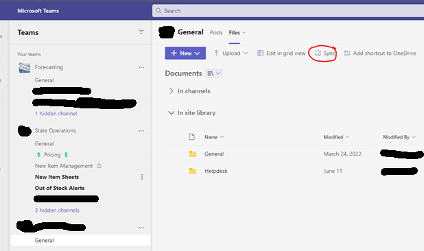 How to link Teams group from other organization to OneDrive folders ...