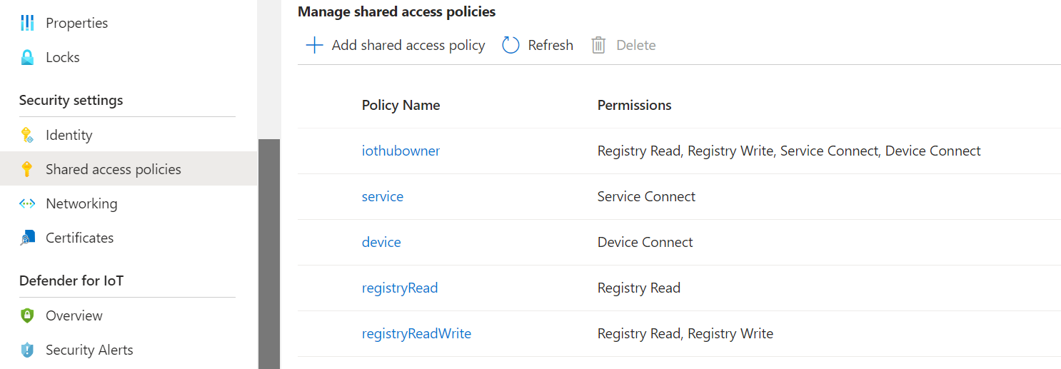 No device connection string in IoT Hub - Microsoft Q&A