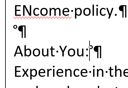 What is the "soft return" symbol when trying to replace it with a Hard ...