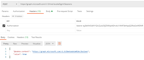 How to revoke a B2B Active Directory Refresh token? - Microsoft Q&A