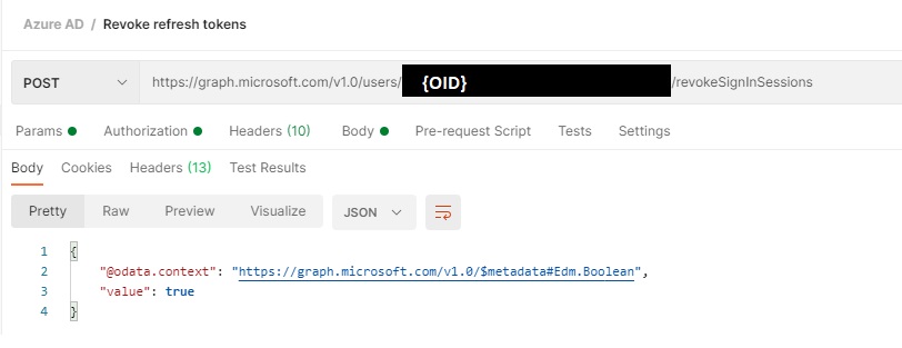 How to revoke a B2B Active Directory Refresh token? - Microsoft Q&A