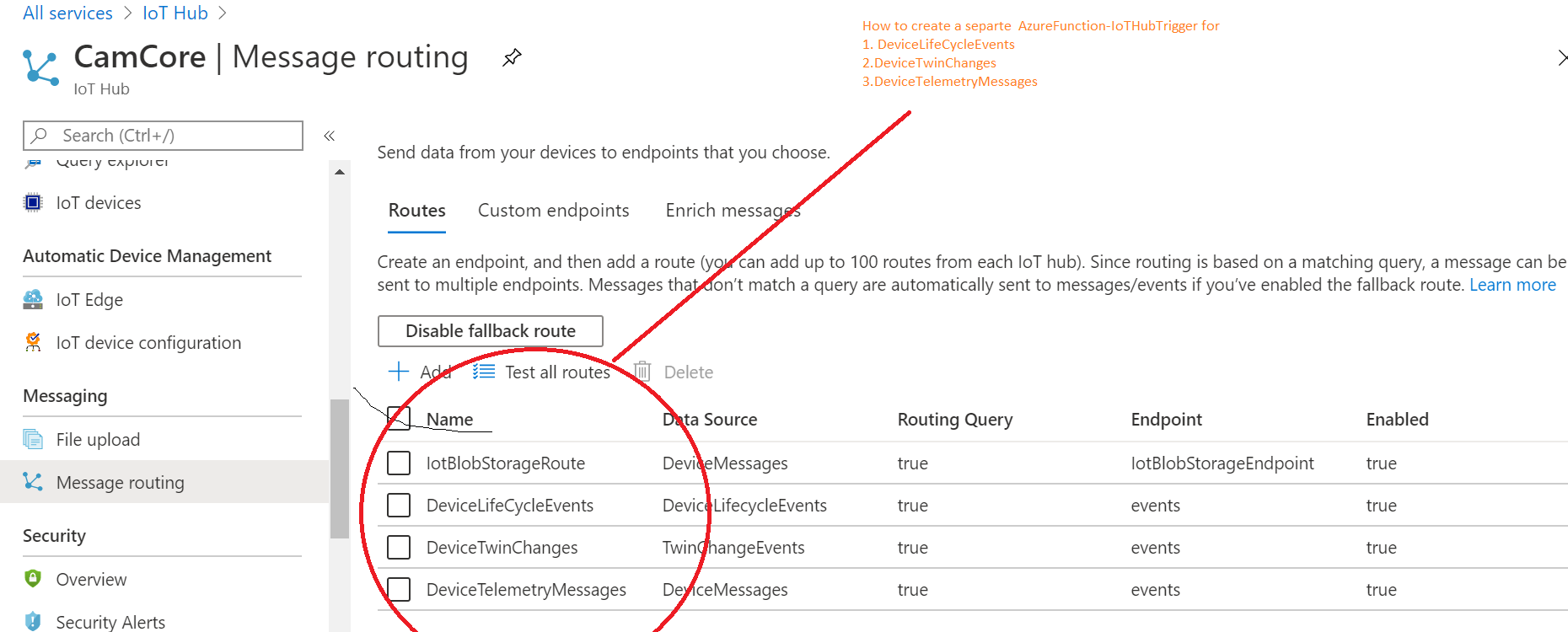 Azure Iothub Function Trigger Microsoft Qanda