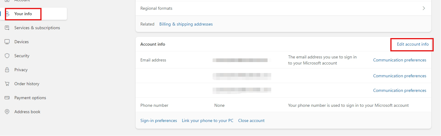 Not letting me add my phone number - Microsoft Q&A