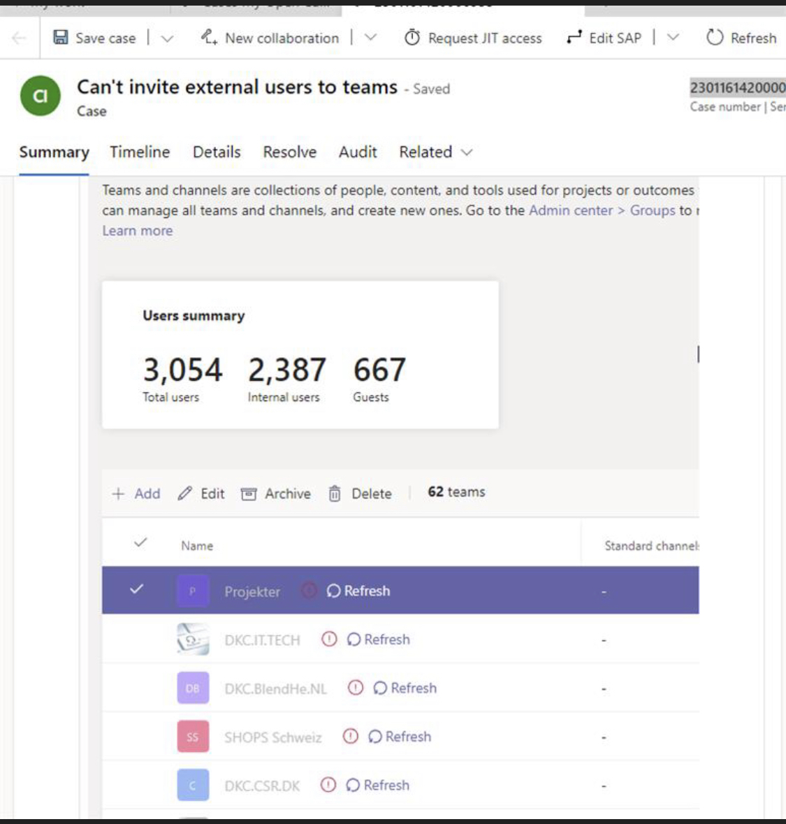 Can't invite external users to teams. - Microsoft Q&A