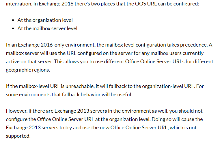 Can't view any document in OWA with Exchange Server 2016 - Microsoft Q&A