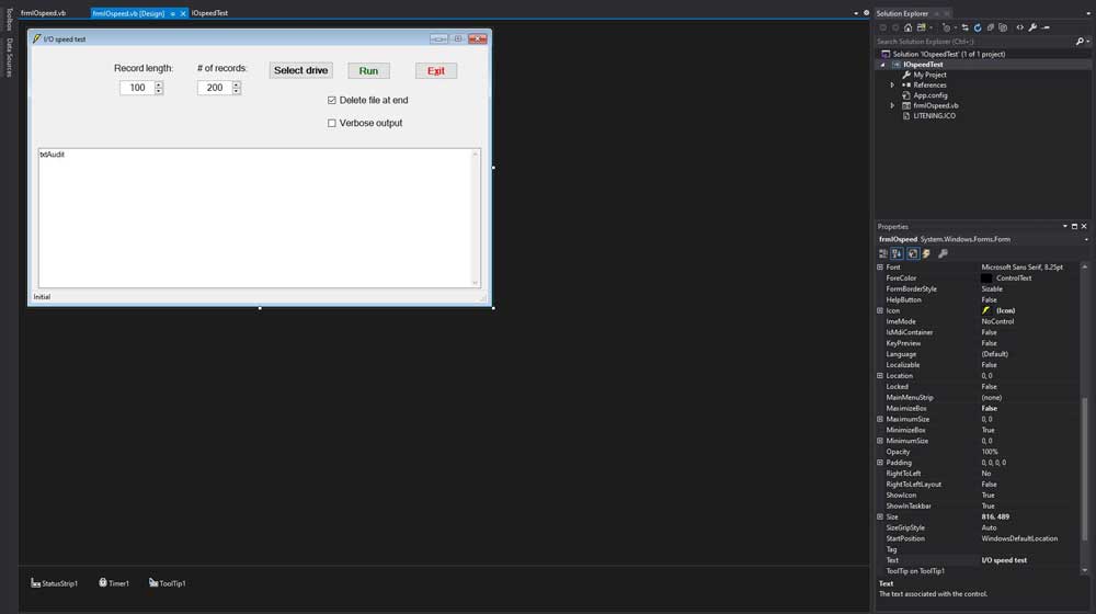 Arranging and securing a Visual Basic IDE workspace in VS 2019 ...