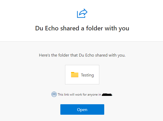 unable to view one drive shared folders - Microsoft Q&A