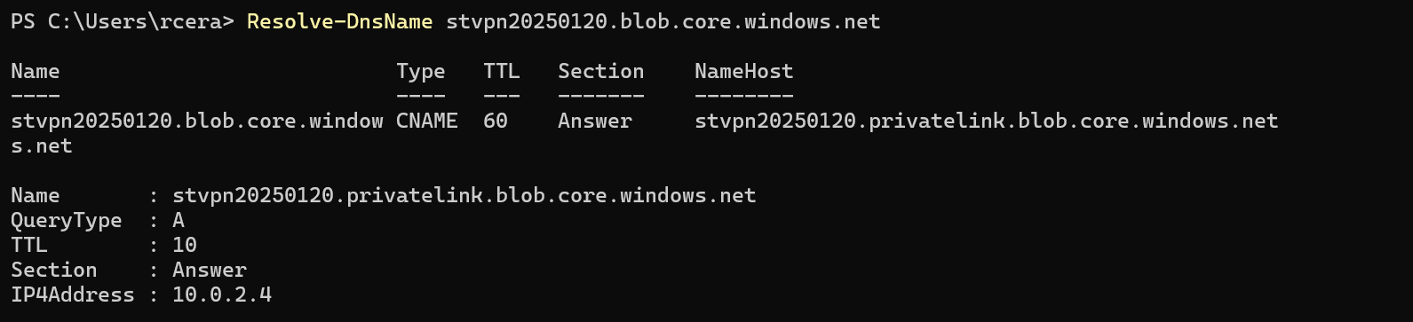 Configuring DNS with Azure VPN Client and Private DNS Resolver to Resolve Private Endpoint DNS ...