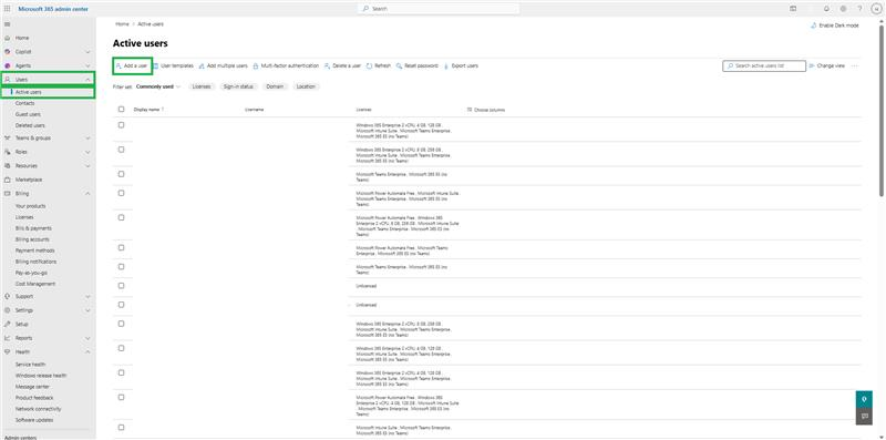 how to add a new user to my business - Microsoft Q&A