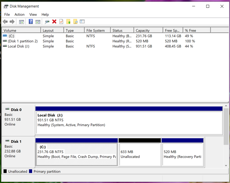 Trying to convert my C: drive from MBR to GPT. What's wrong? - Microsoft Q&A