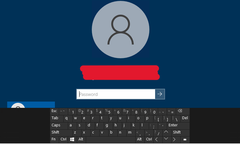 Lock screen's on-screen keyboard too small - Microsoft Q&A