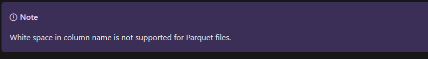 Error in generating Avro or Parquet file from CSV using copy activity ... Error in generating Avro or Parquet file from CSV using copy activity ...