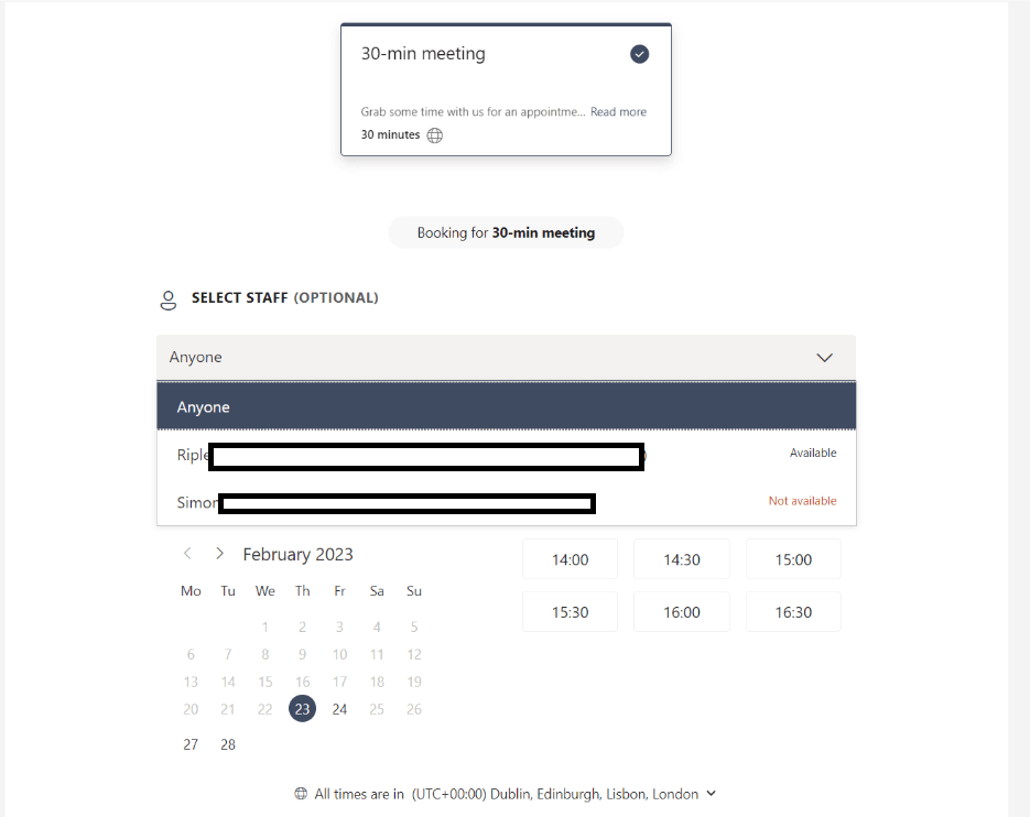 Microsoft Bookings and Resource Mailboxes - Microsoft Q&A