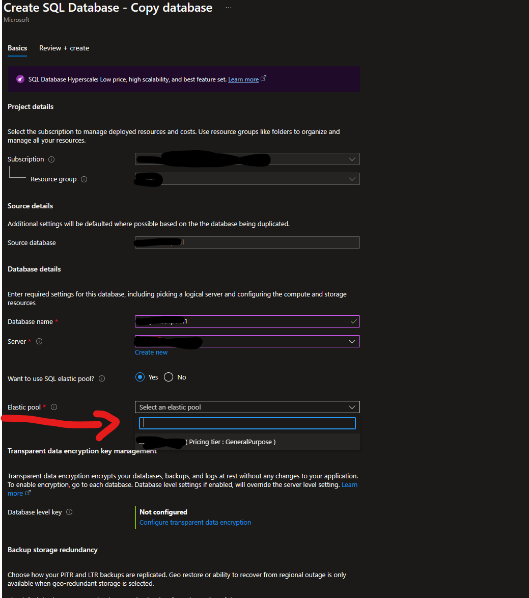 Copying A Database To Another Logical Server Via The Portal Microsoft Qanda