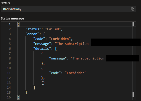 The subscription is not allowed to create or update the serverfarm ...