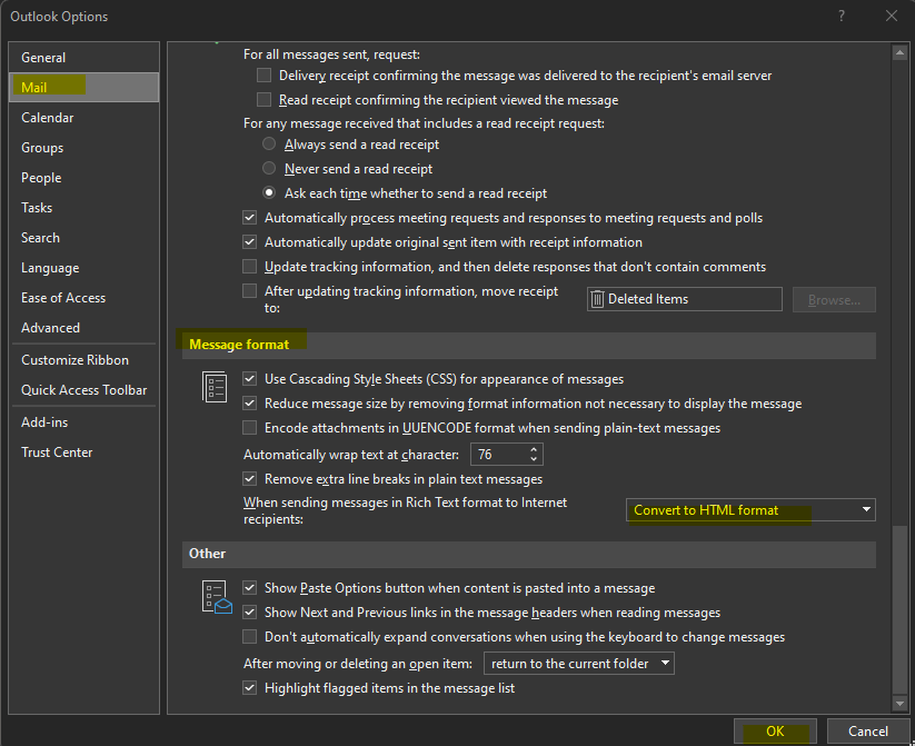 Problem with line spacing of signature in response - Microsoft Q&A