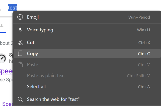 Right click copy function? - Microsoft Q&A