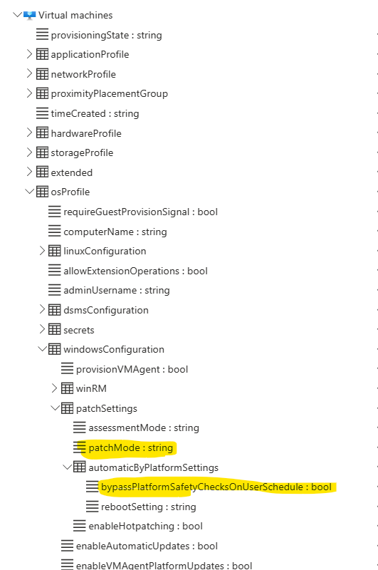 Using resource graph explorer to fetch VM status whether it is part of Maintenance configuration ...