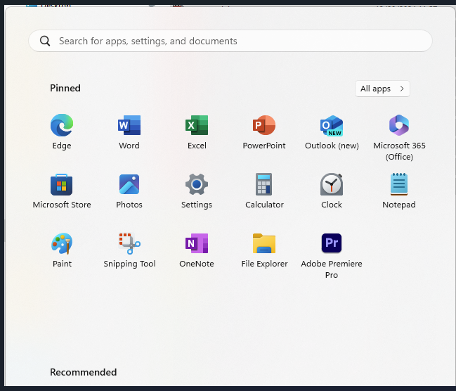 How to restore pinned app? - Microsoft Q&A