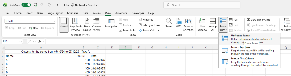 group/ungroup button disappeared (Excel for Windows) - Microsoft Q&A