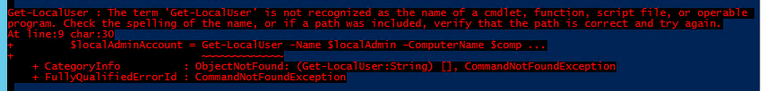 How to get admin local from all computers in domain - Microsoft Q&A