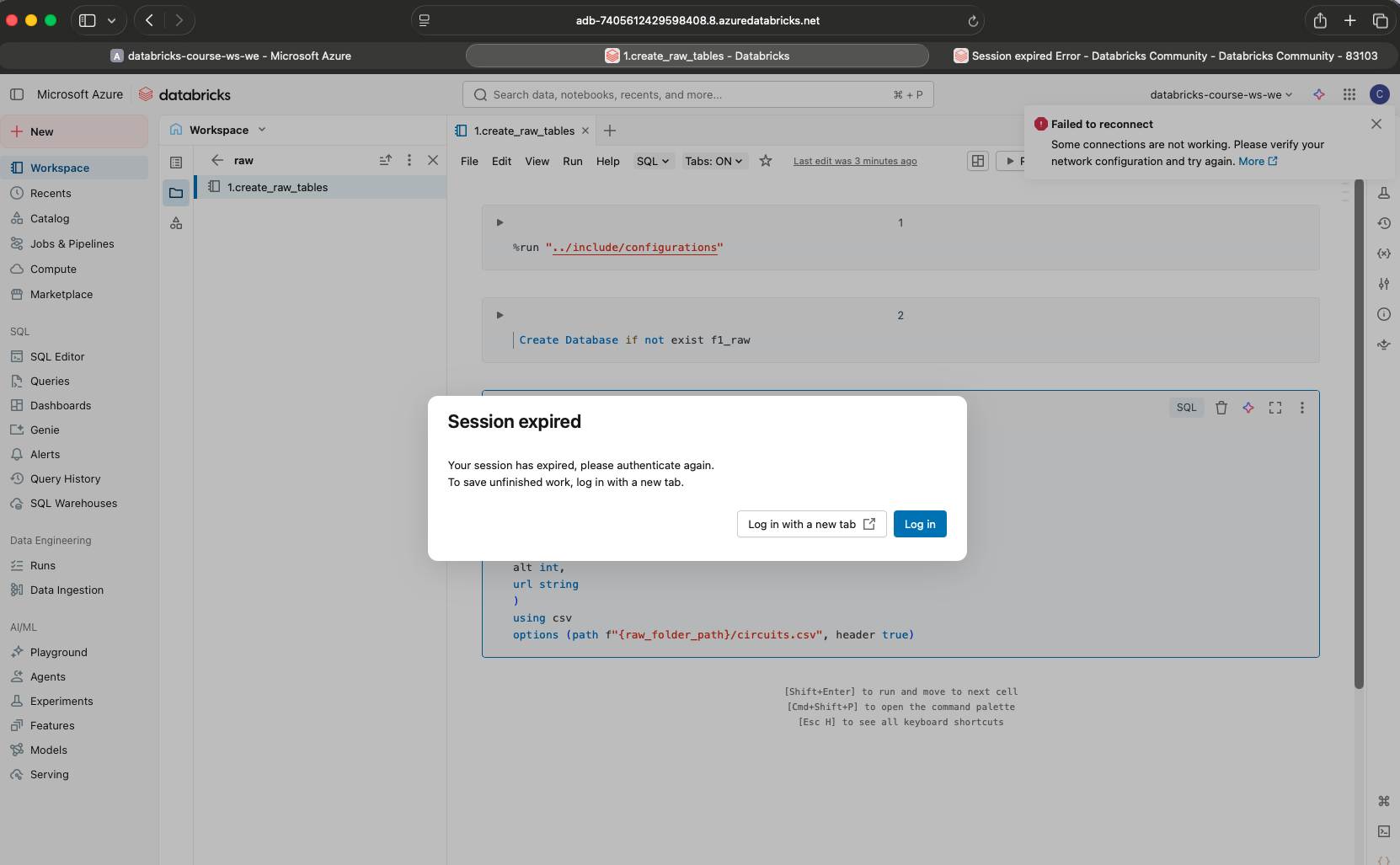 Unable to login to Azure Databricks - AADSTS90015: Requested query ...