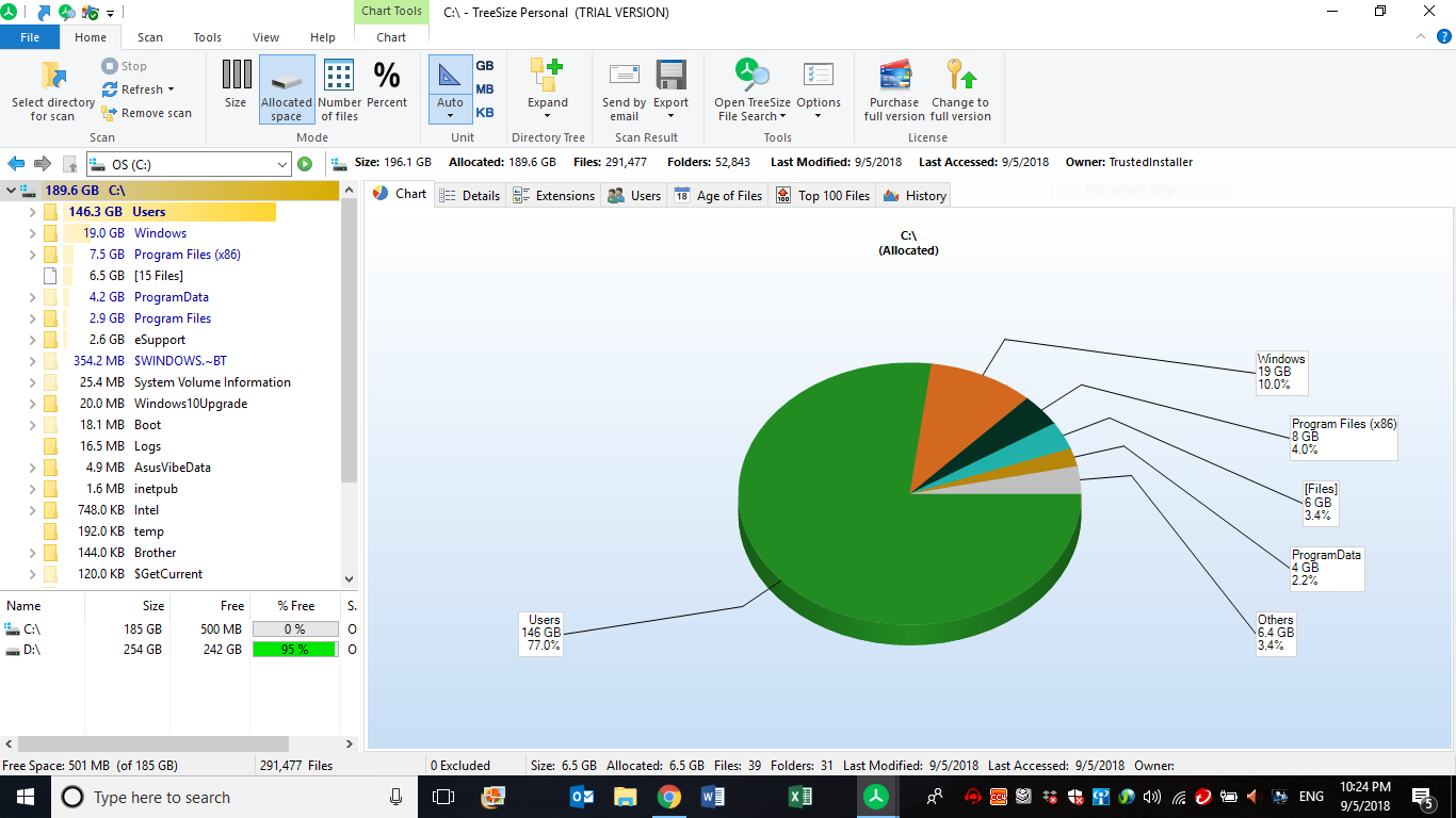 Why do I have less space after deleting files? - Microsoft Q&A
