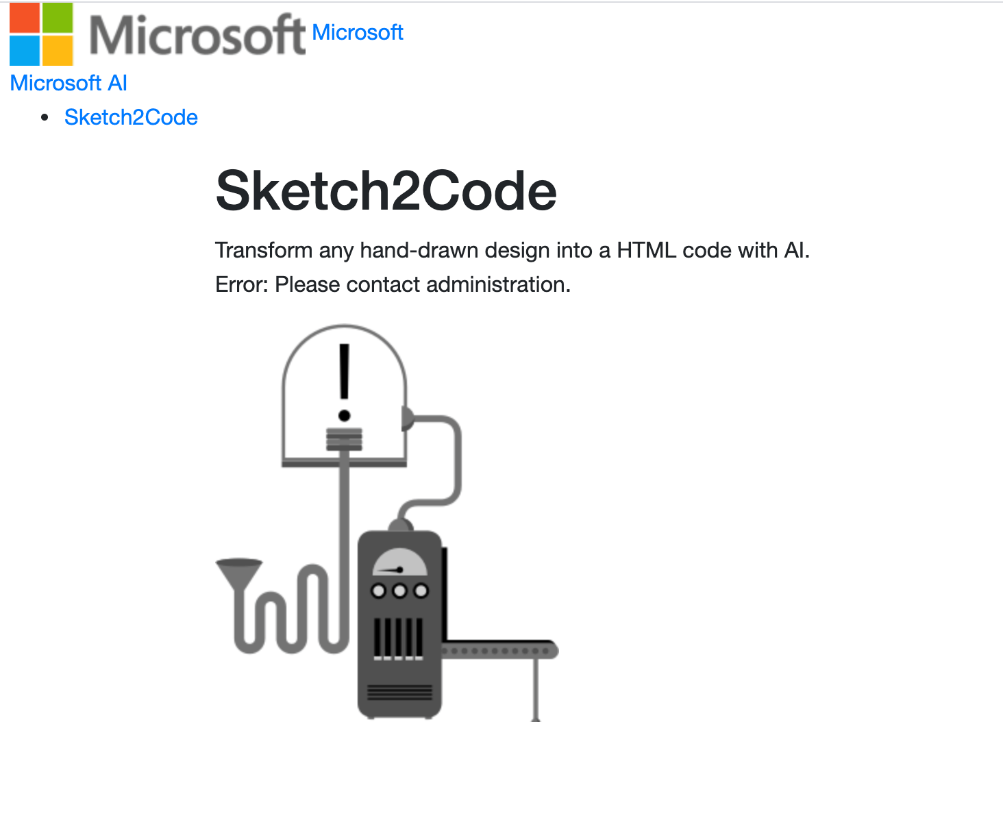 Sketch2Code - Microsoft Q&A