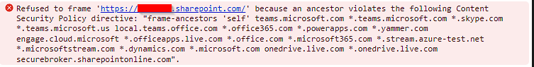 How Can I Use Call Sharepoint From A Localhost Server Using Iframe Both In The Same Domain
