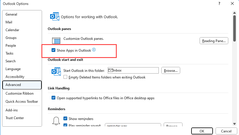 How to change side bar back to old format - Microsoft Q&A