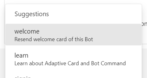 How to make changes to Chat Bot suggestions? - Microsoft Q&A