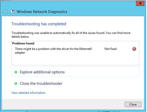 Windows Server 2012 R2 Network cards not working after restart ...